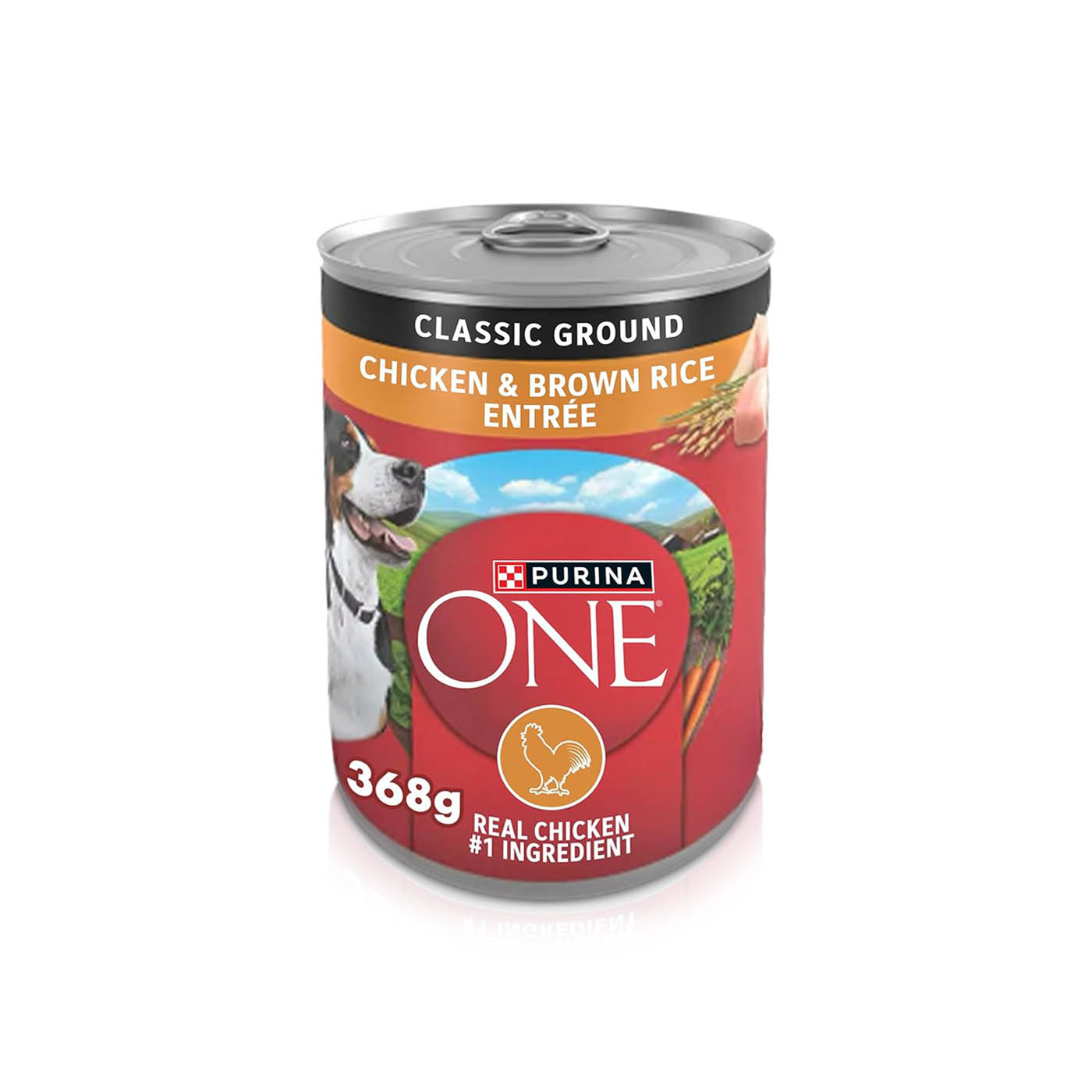 Purina One Chicken and Brown Rice Entree Dog Food 368g - Spinneys UAE