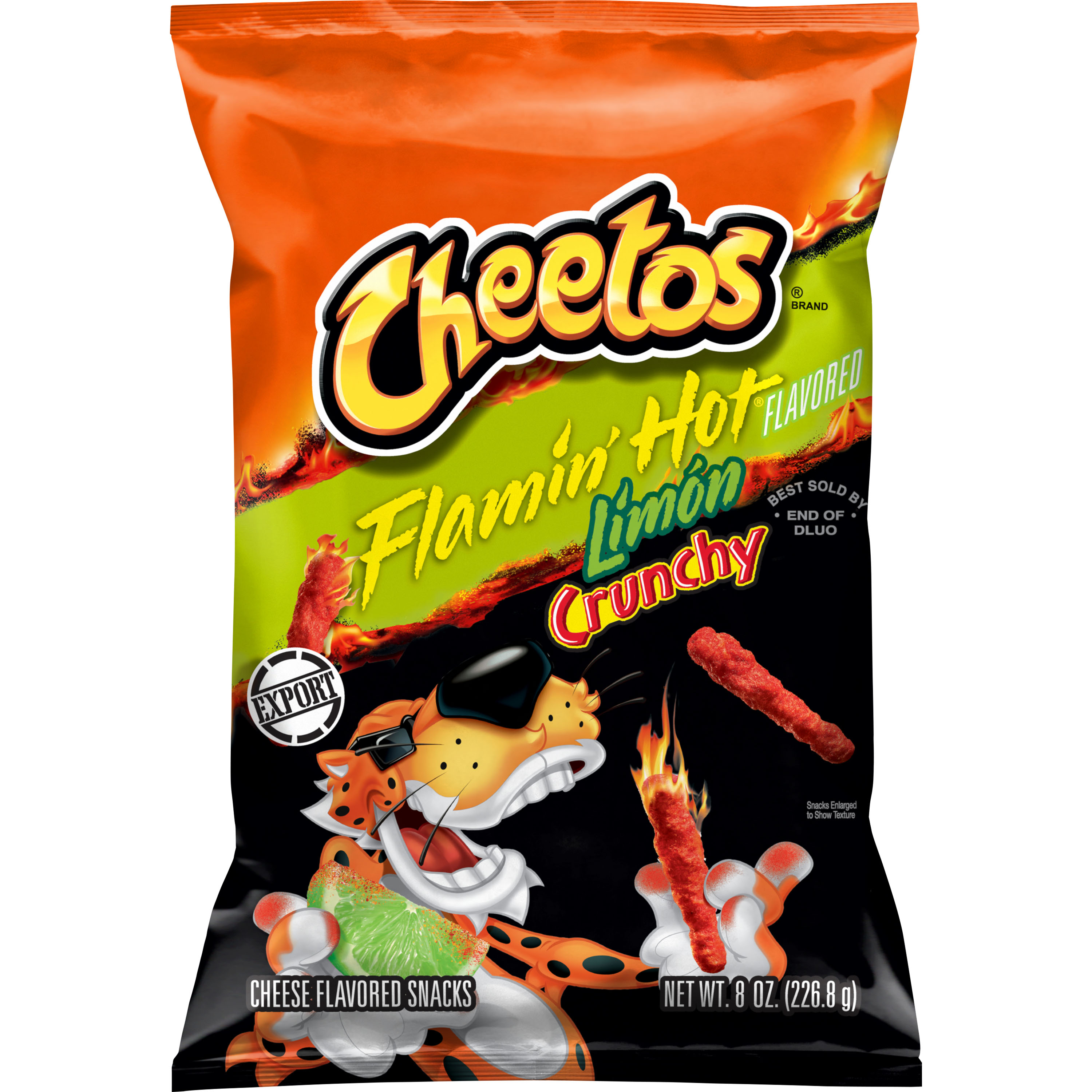 Cheetos Crunchy Flamin Hot Limon 226.8g - Spinneys UAE