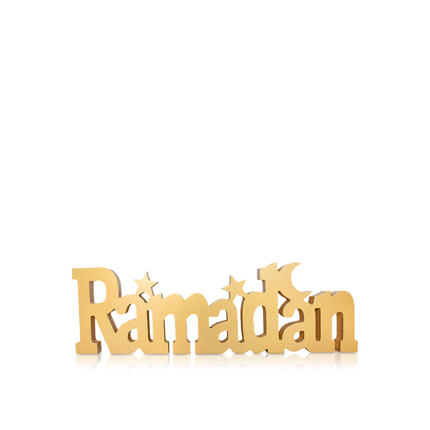 Party Magic Ramadan Decoration Gold 40x2.5x12cm - Spinneys UAE