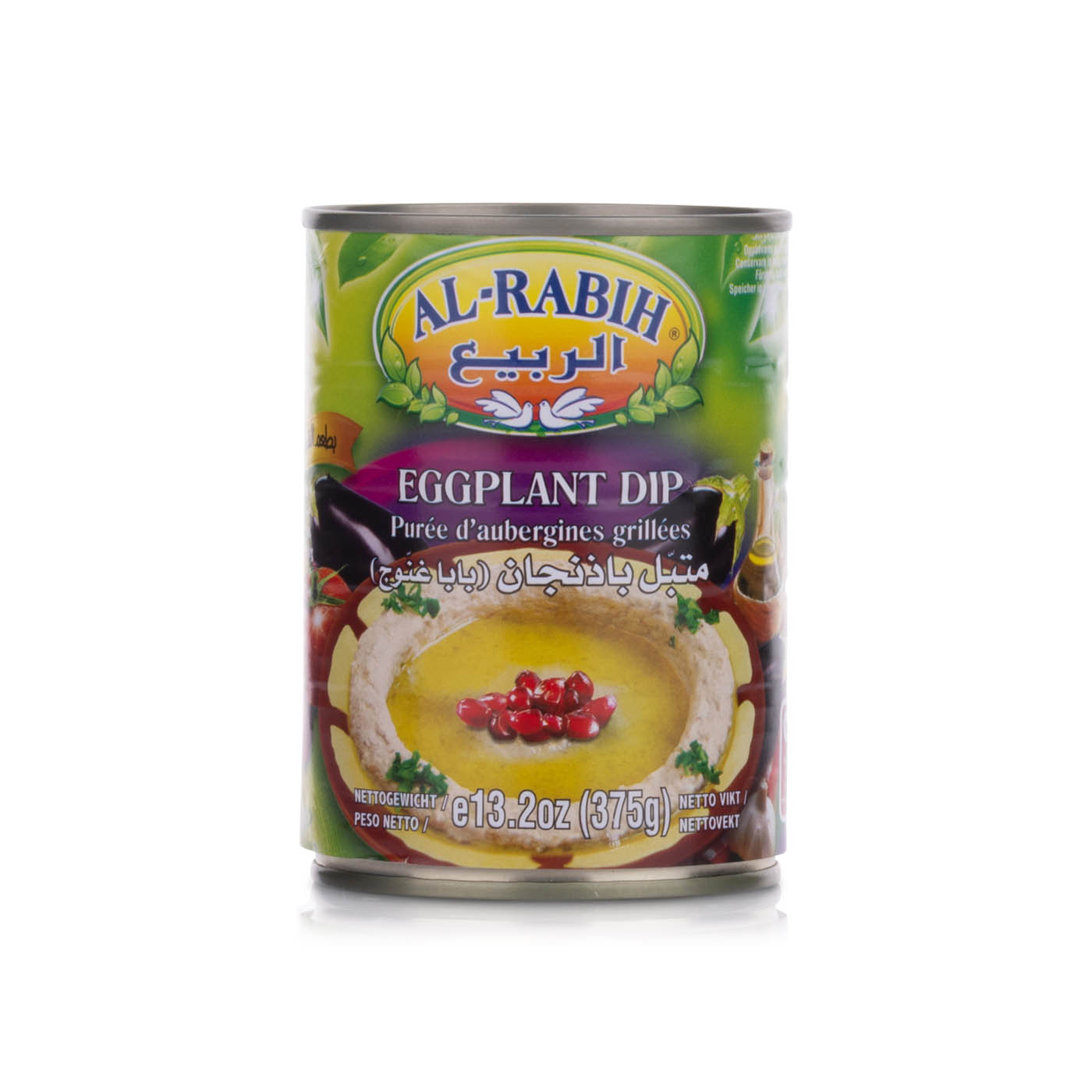 Al Rabih Eggplant Dip Baba Ganoush 380g - Spinneys UAE
