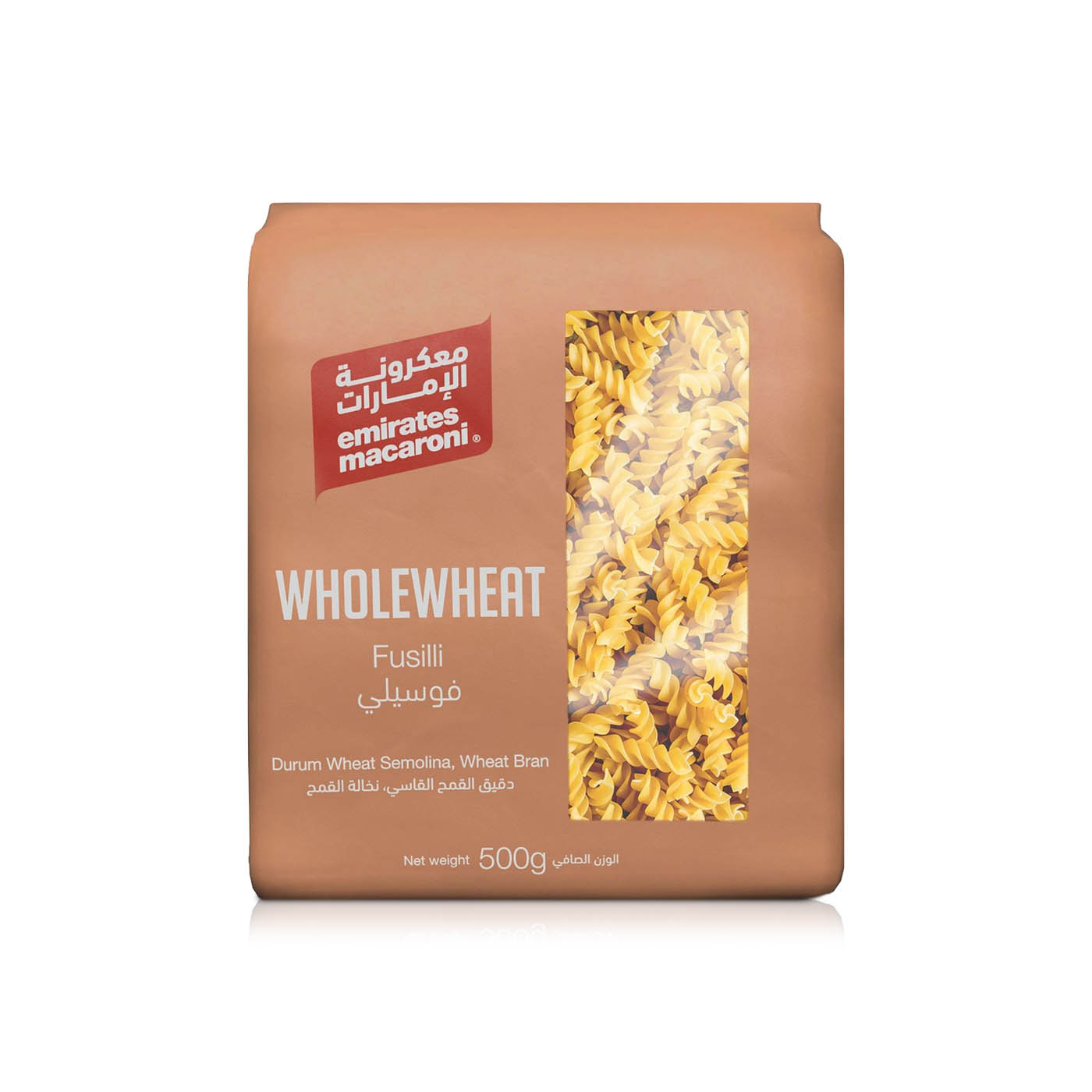 Emirates Macaroni Wholewheat Fusilli 500g - Spinneys UAE