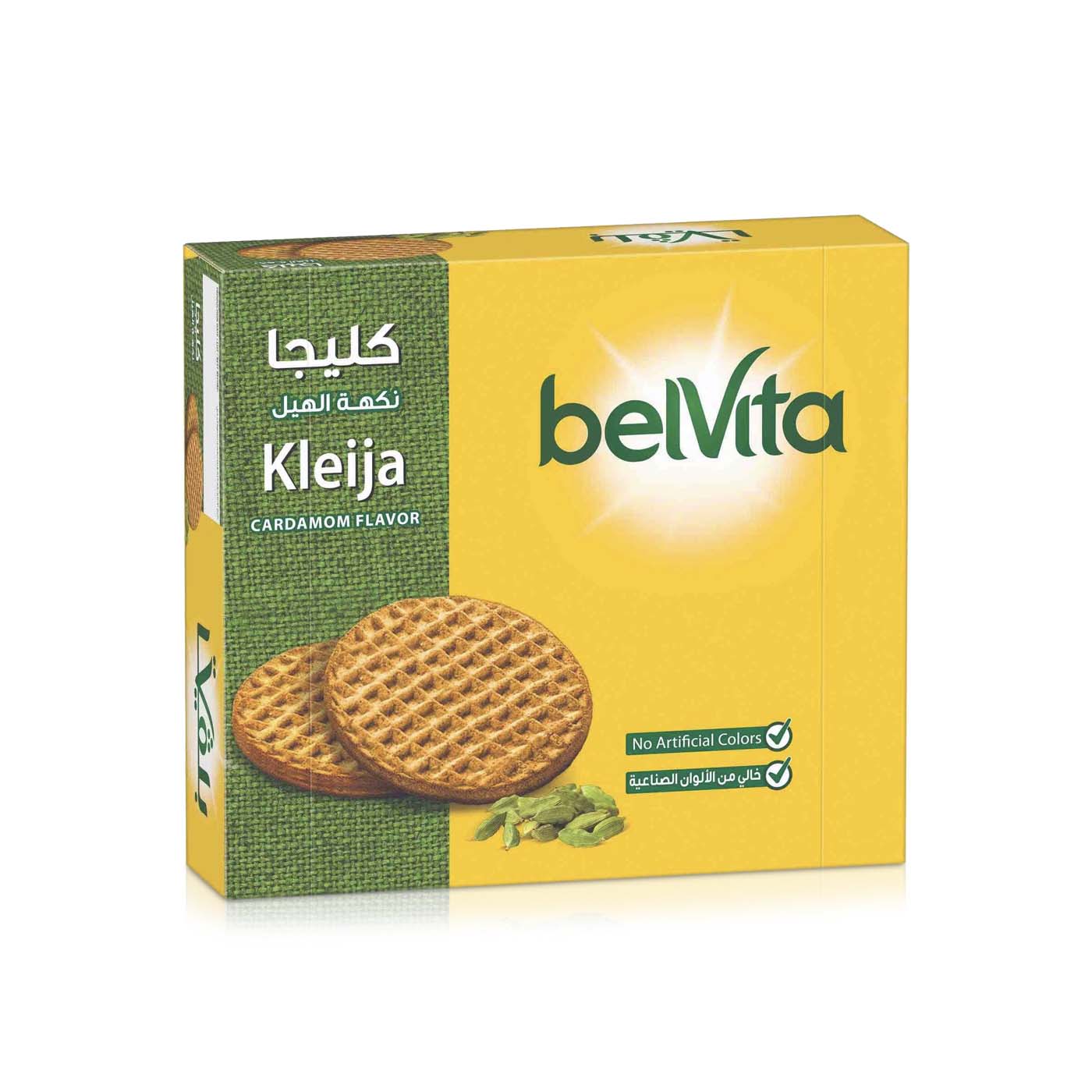 Belvita Kleija Cardamom Flavour Biscuits 56g x 8 - Spinneys UAE