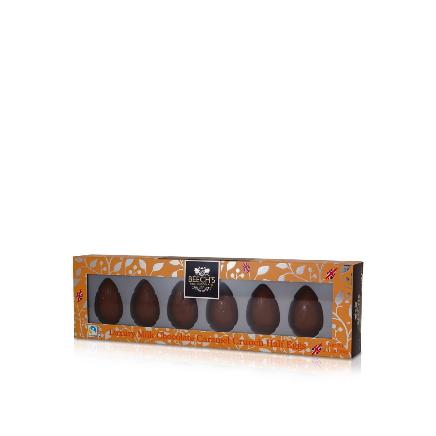Beech's Milk Chocolate Caramel Crunch Half Eggs 60g - Spinneys UAE