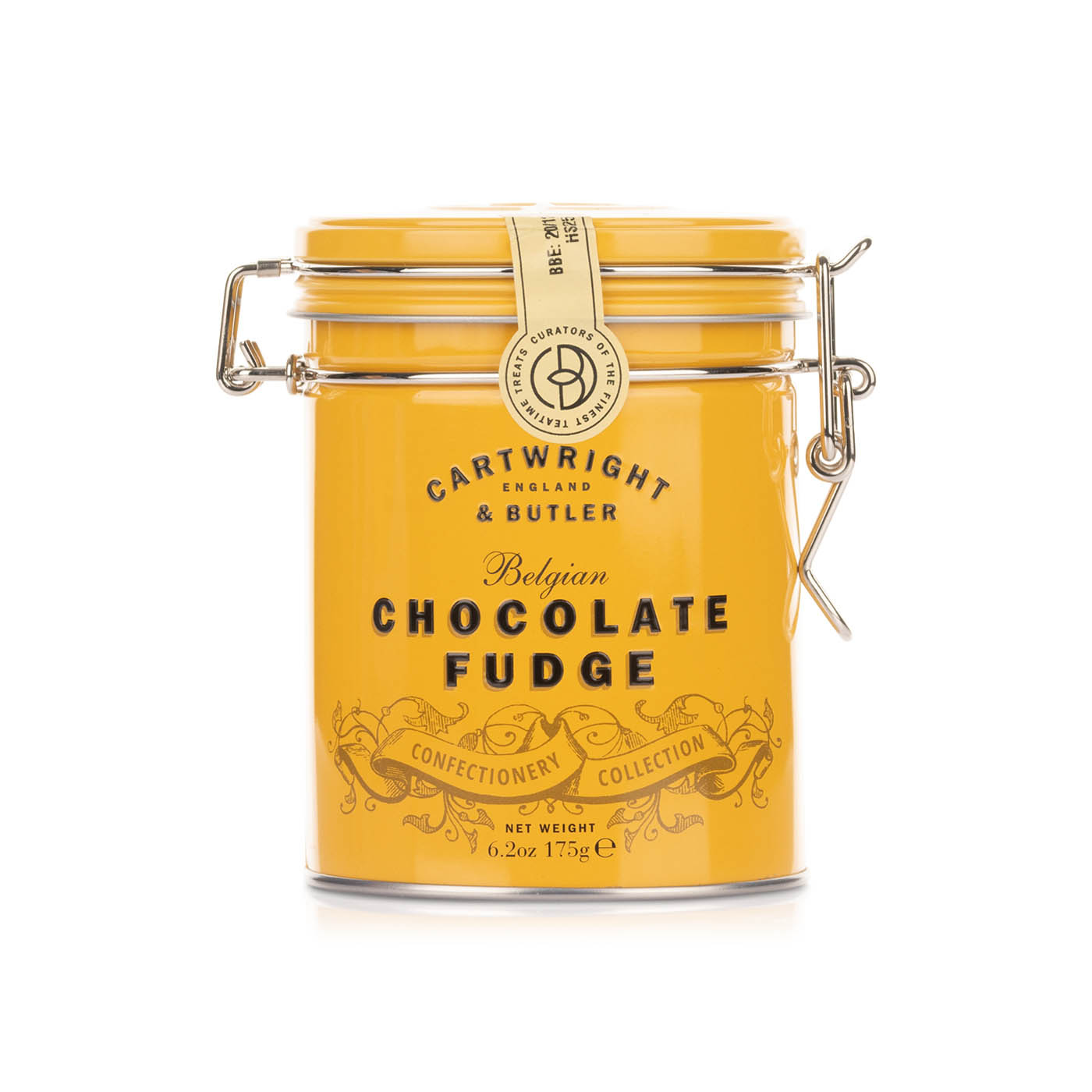 Cartwright & Butler Belgian Chocolate Fudge Tin 175g - Spinneys UAE