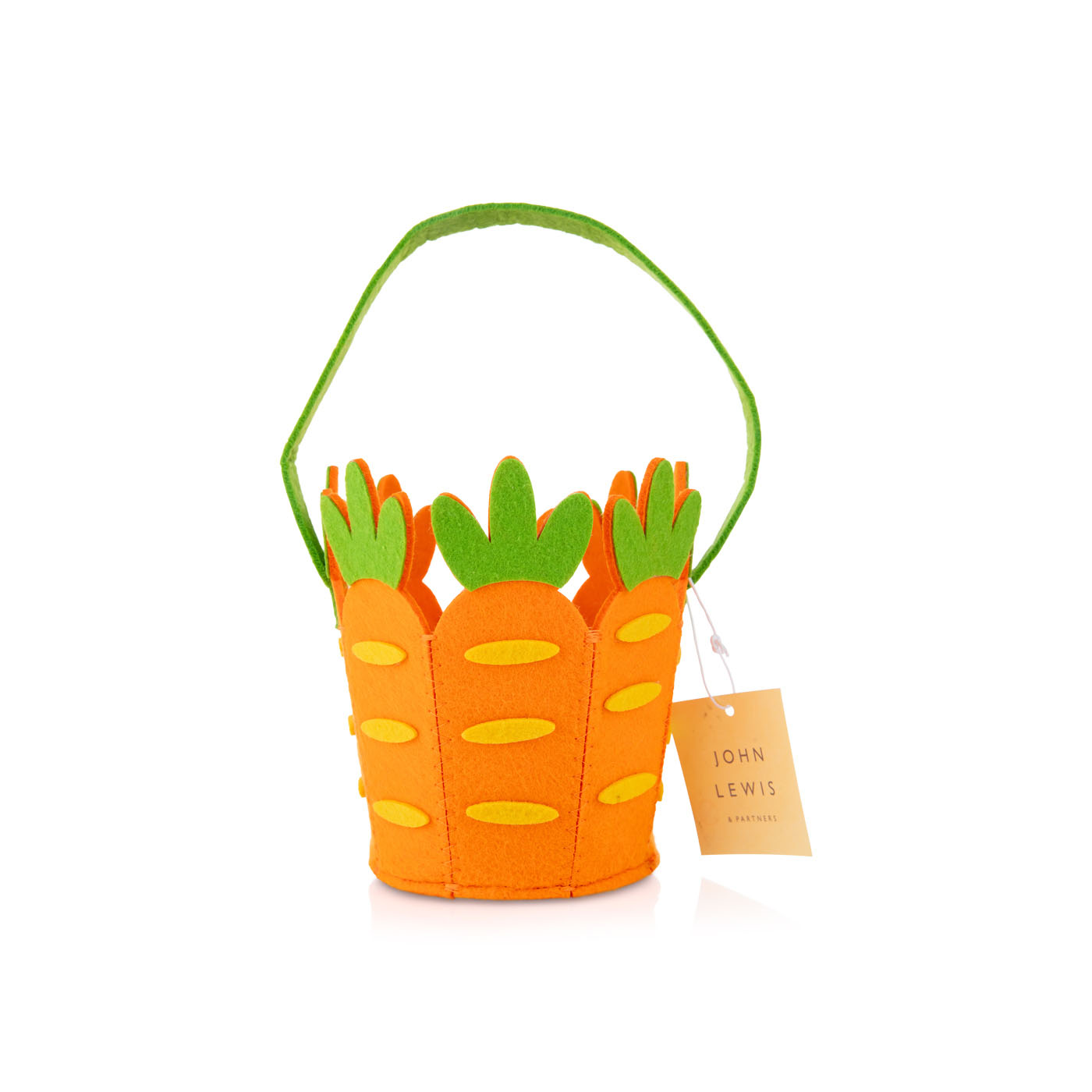 John Lewis Easter Carrot Felt Basket - Spinneys United Arab Emirates