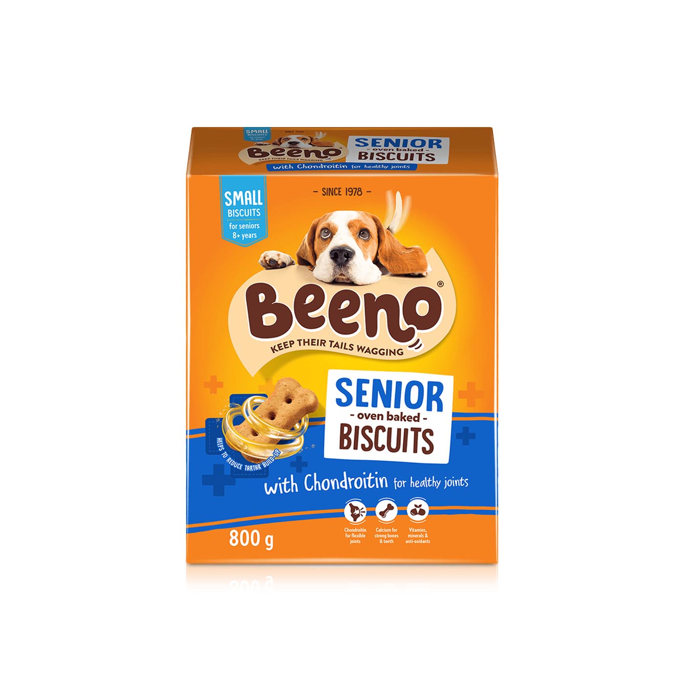 Beeno Oven Baked Biscuits for Senior Dogs 800g - Spinneys UAE