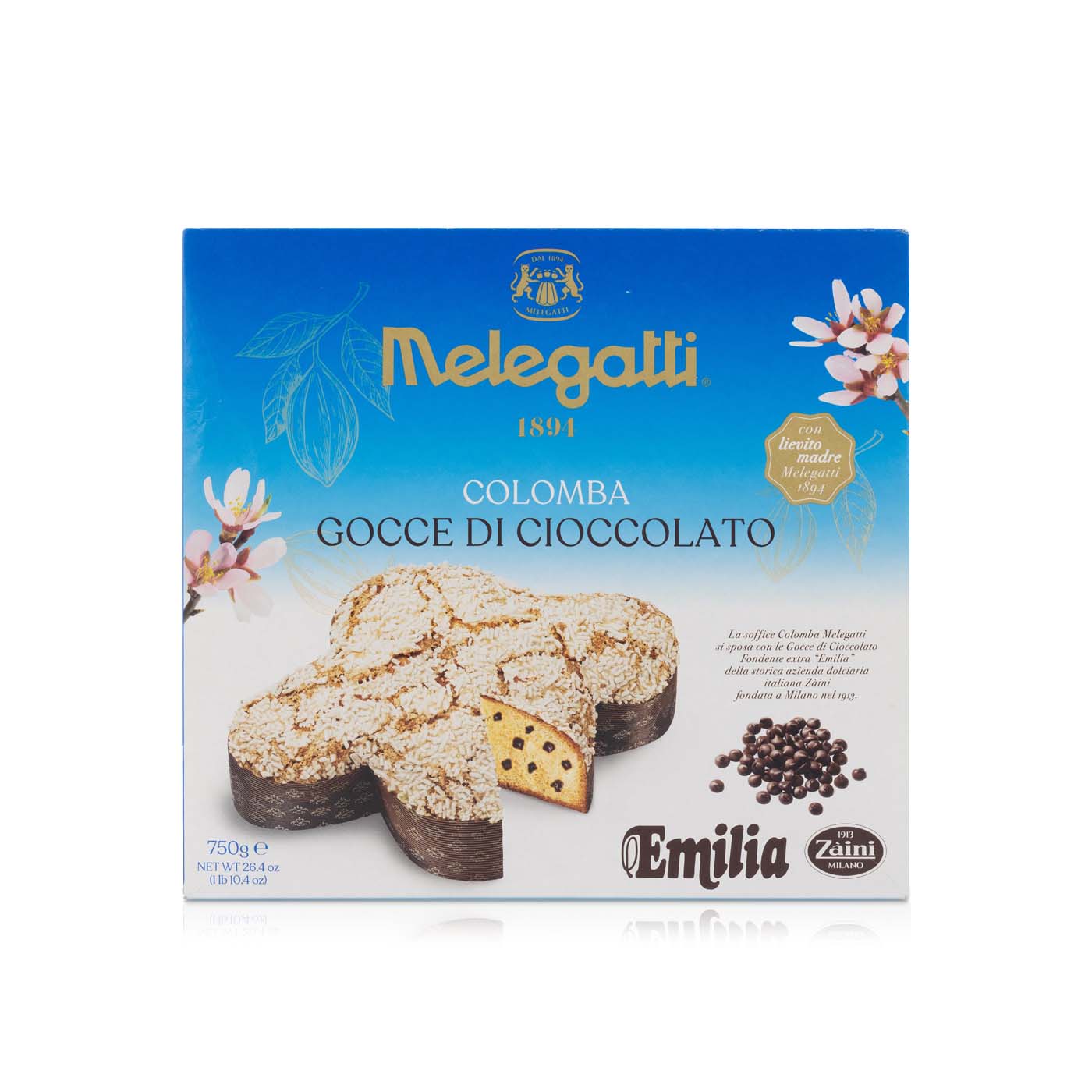 Melegatti Colomba Cake Chocolate 750g - Spinneys United Arab Emirates