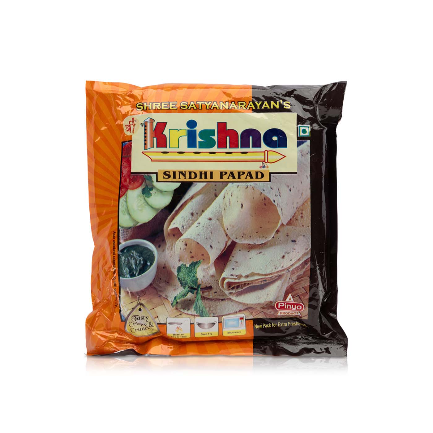 Shree Krishna Sindhi Papad Poppadums 500g - Spinneys United Arab Emirates