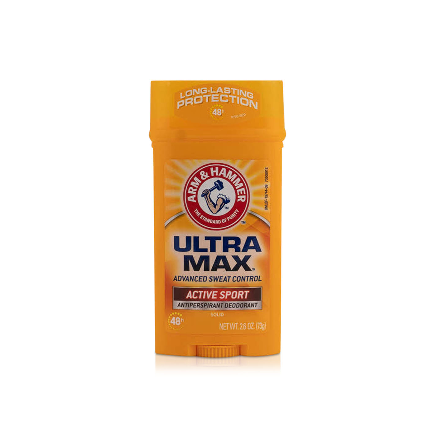 Arm & Hammer Ultra Max Active Sport Anti-Perspirant Deodorant Stick 73g ...