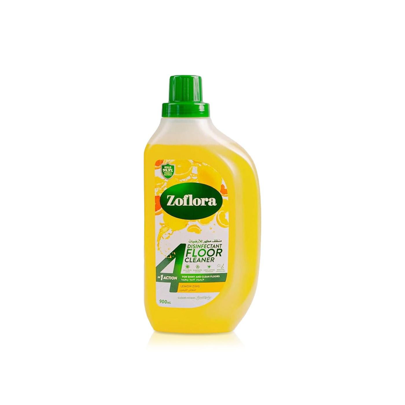 Zoflora Disinfectant Floor Cleaner Lemon Zing 900ml - Spinneys UAE
