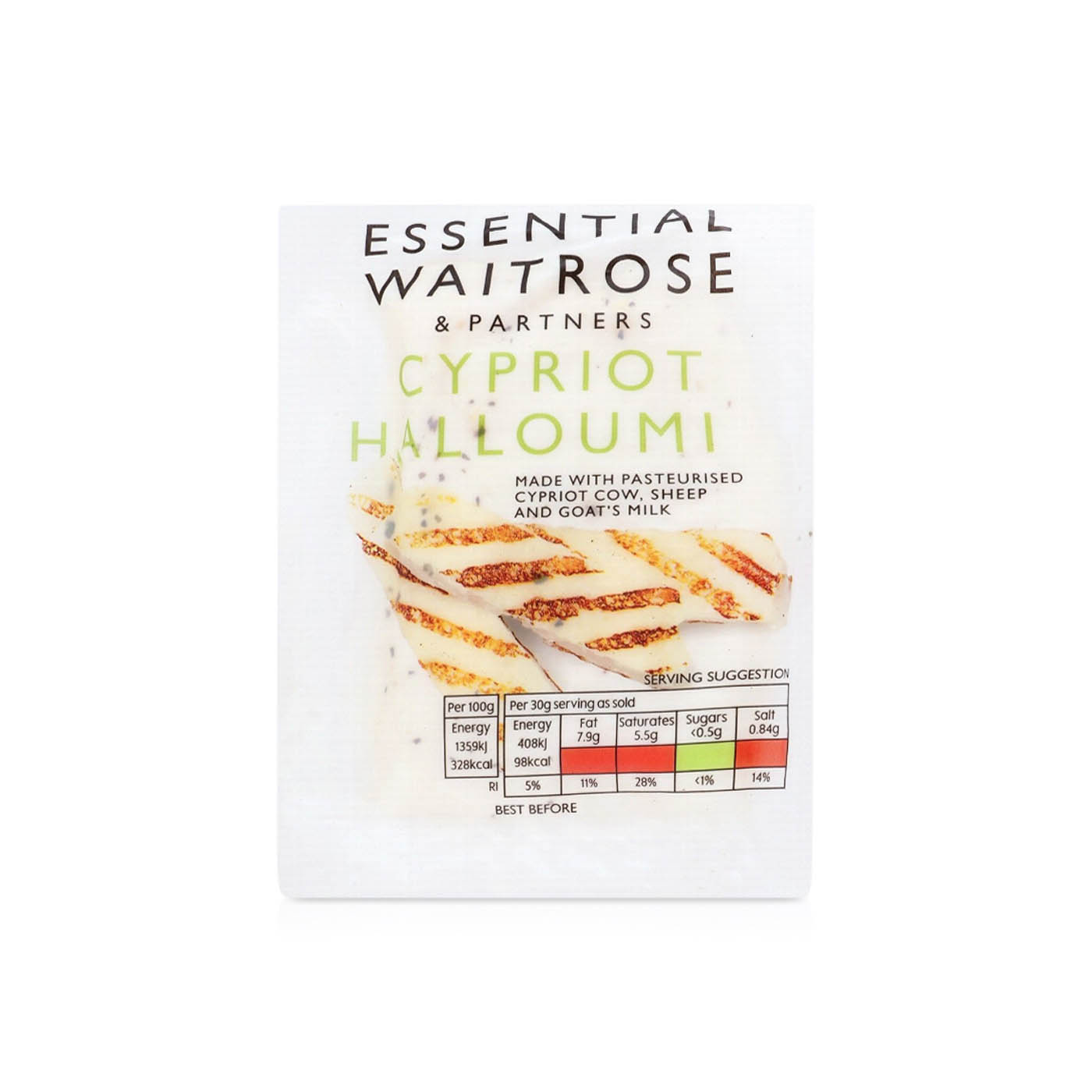 Waitrose Essential Cypriot Halloumi Cheese 250g - Spinneys UAE