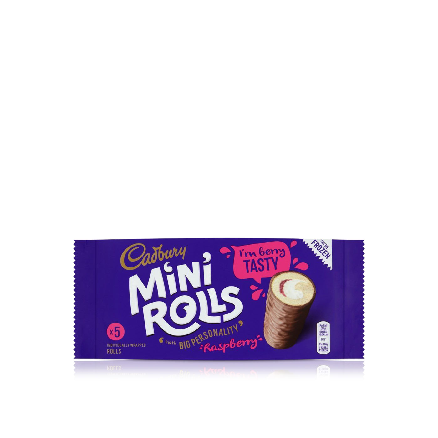 Cadbury Mini Rolls Raspberry x5 135g - Spinneys UAE
