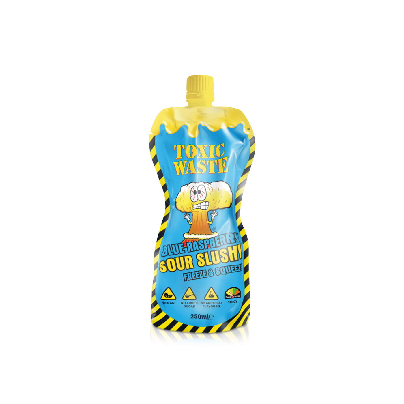 Toxic Waste Sour Blue Raspberry Slushy 250ml - Spinneys UAE