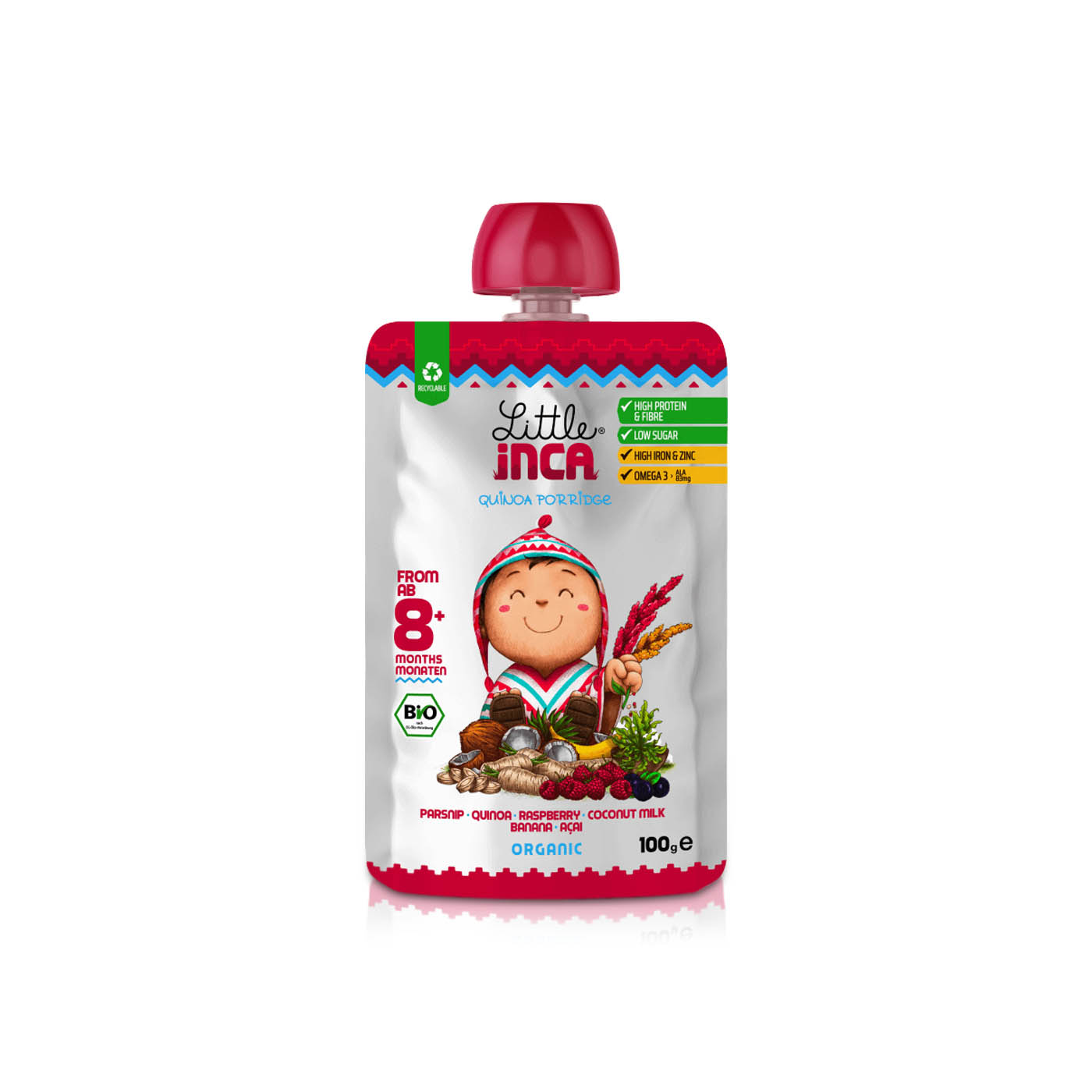 Little Inca Quinoa Porridge 100g 8m+ - Spinneys UAE
