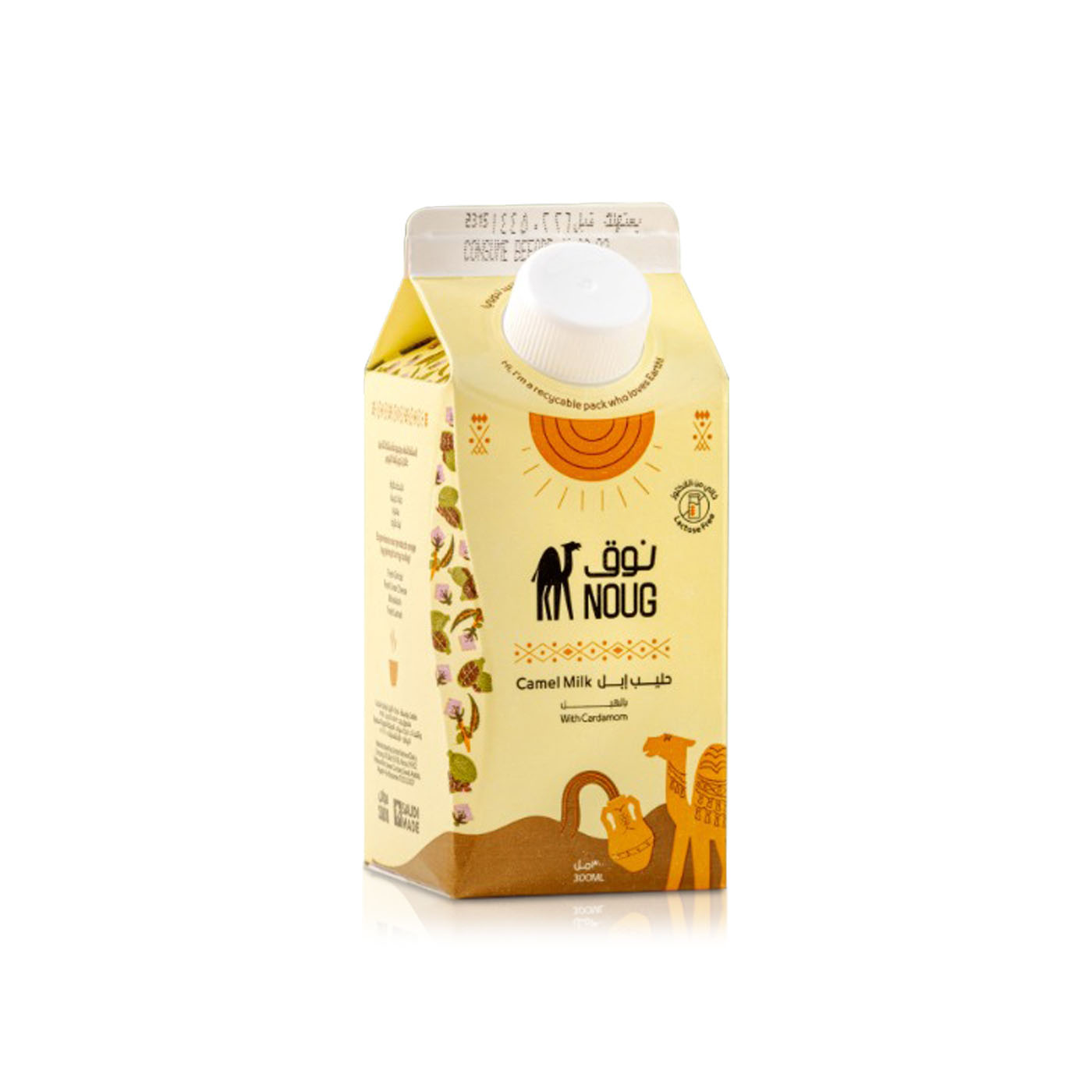 Noug Camel Milk with Cardamom 300ml - Spinneys الإمارات العربية المتحدة