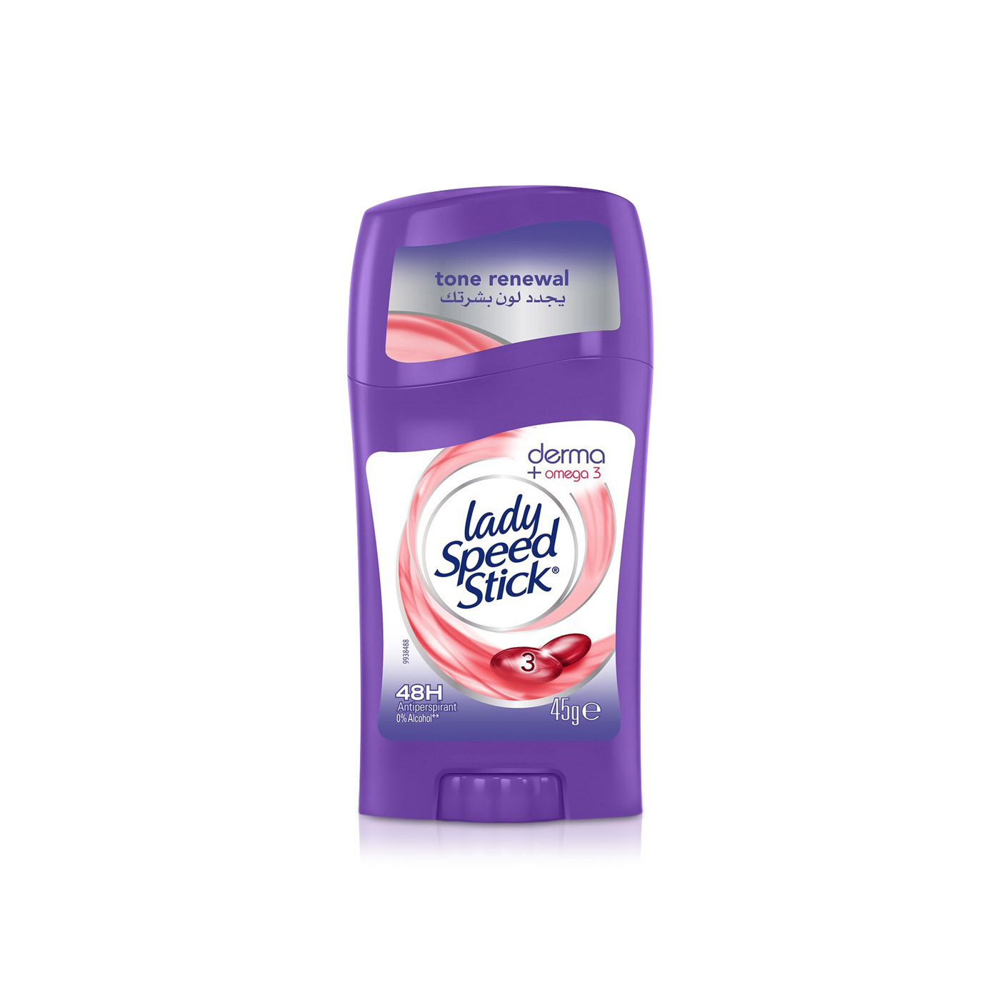 Lady Speed Stick Derma & Omega-3 48hr Anti-Perspirant Deodorant 45g ...