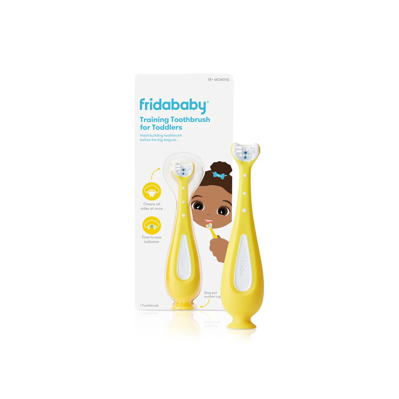 Frida Baby The Toothhugger Training Toothbrush Yellow - Spinneys United ...
