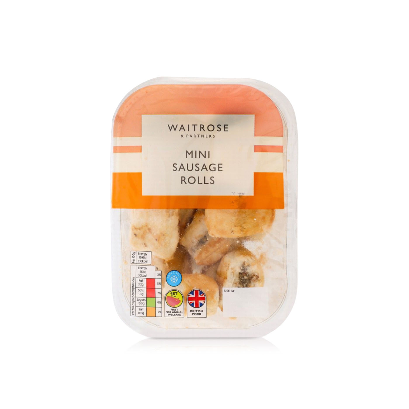 Waitrose Mini Sausage Rolls x 15 225g - Spinneys UAE