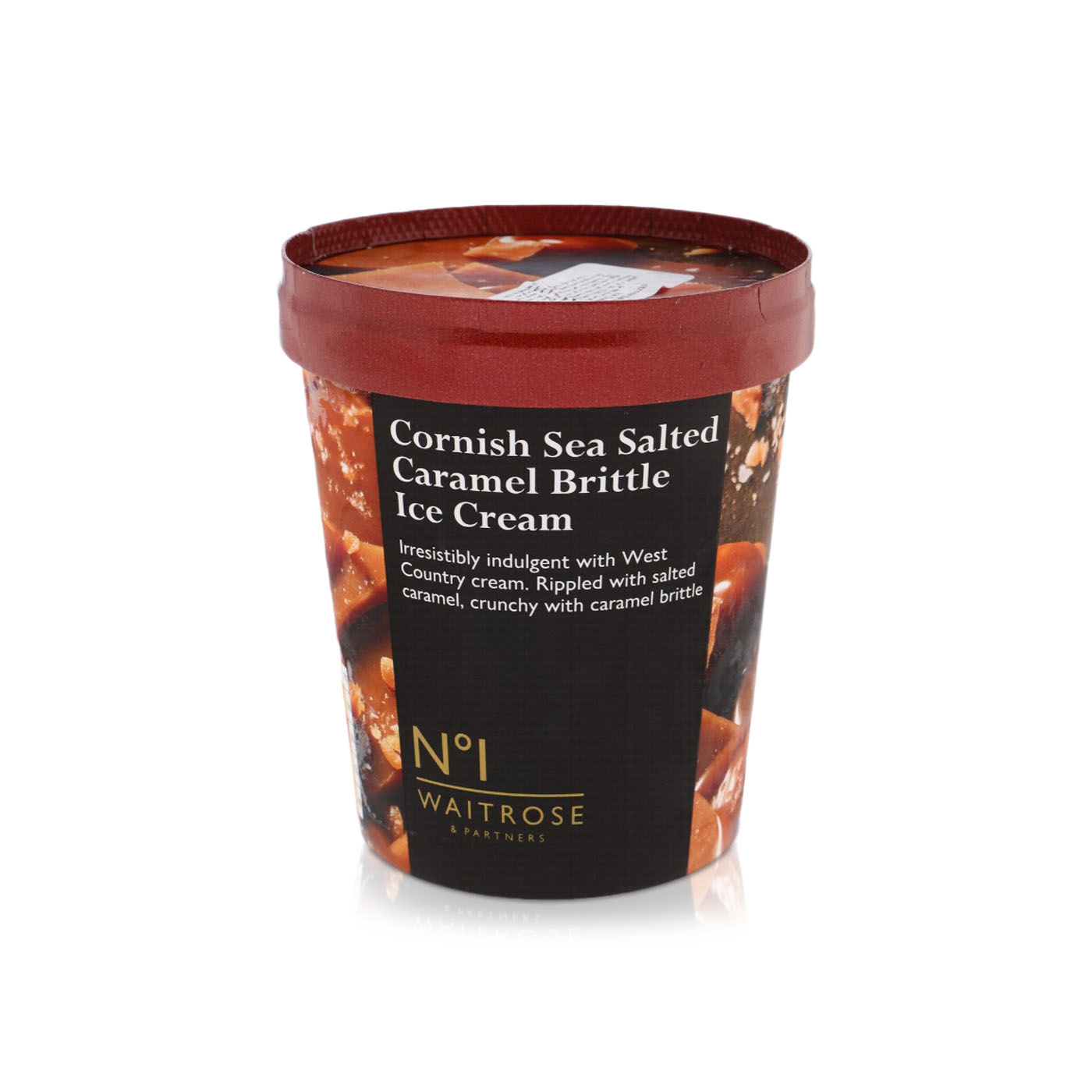 Waitrose Salted Caramel Brittle Ice Cream 480ml - Spinneys United Arab ...