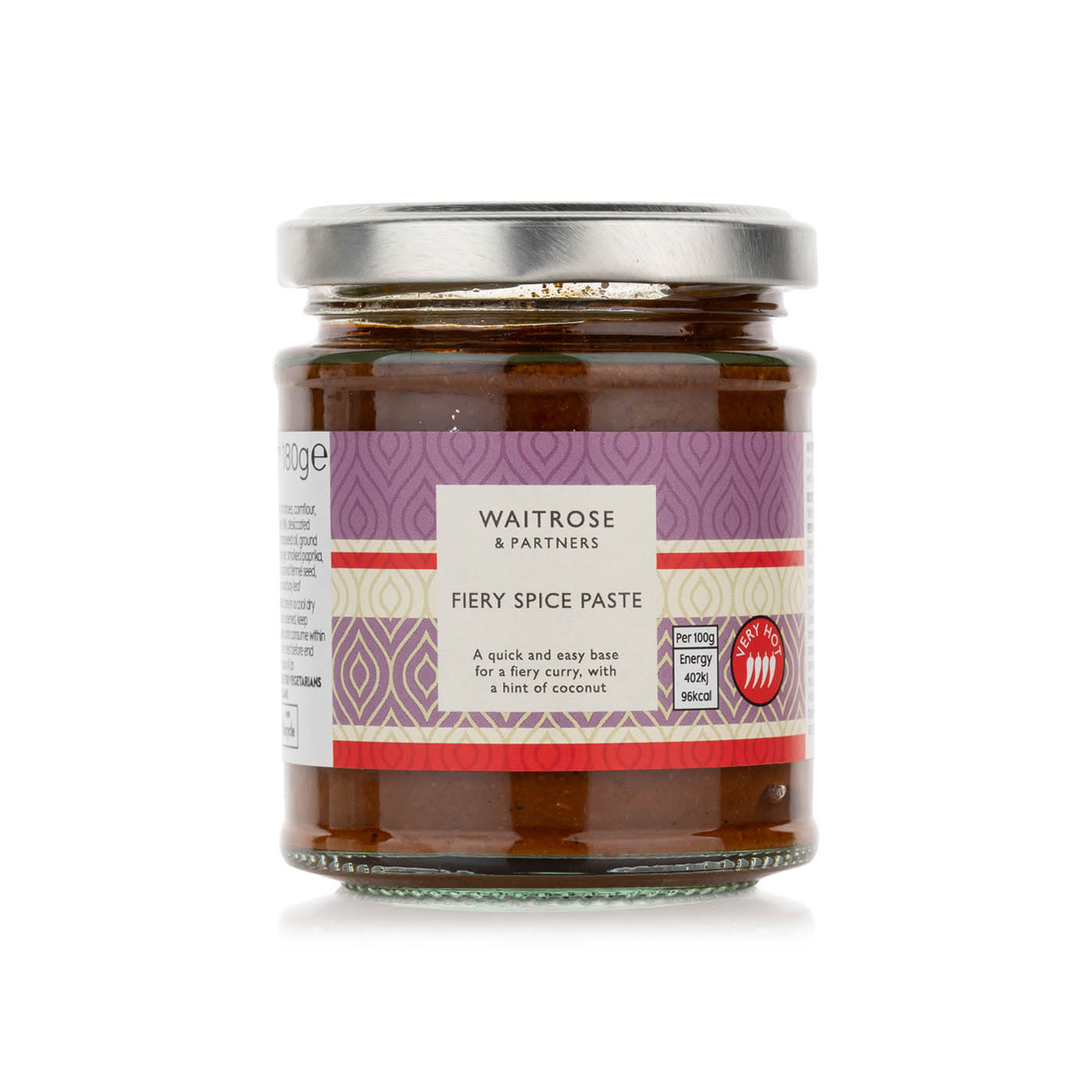 Waitrose Fiery Curry Paste 180g - Spinneys UAE