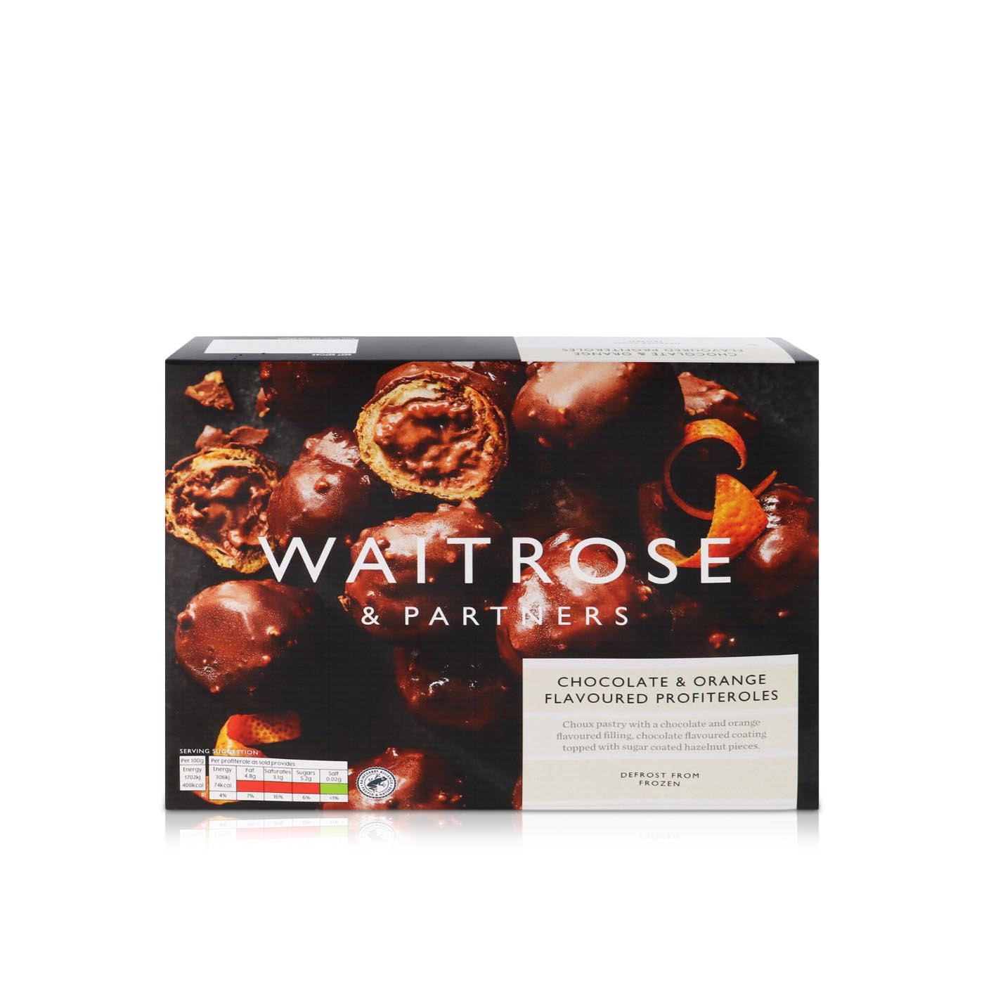 Waitrose Chocolate Orange Profiteroles x 16 288g - Spinneys الإمارات ...