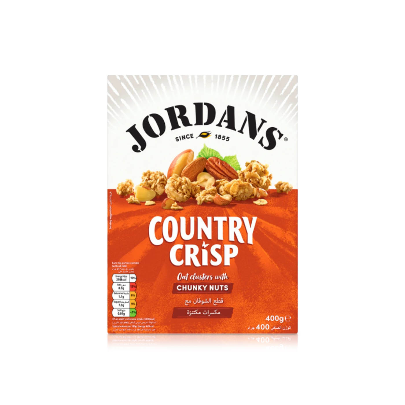 Jordans Country Crisp Chunky Nut 400g - Spinneys UAE