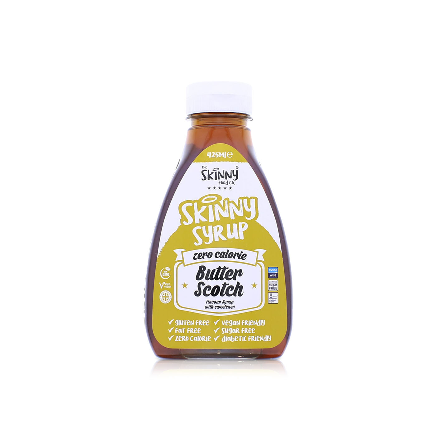 The Skinny Food Co Butter Scotch Syrup 425g - Spinneys United Arab Emirates