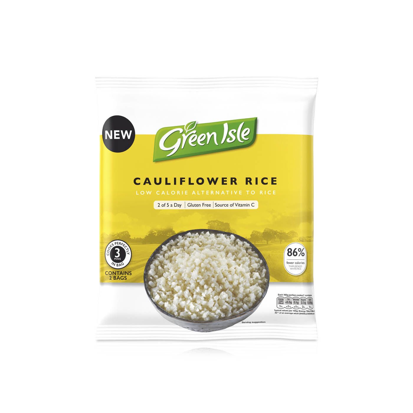 Green Isle Cauliflower Rice 320g - Spinneys United Arab Emirates
