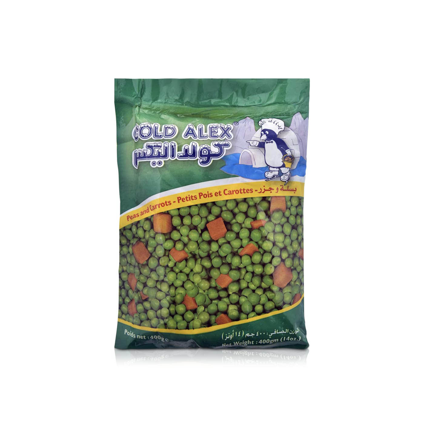 Cold Alex Frozen Peas and Carrots 400g - Spinneys United Arab Emirates