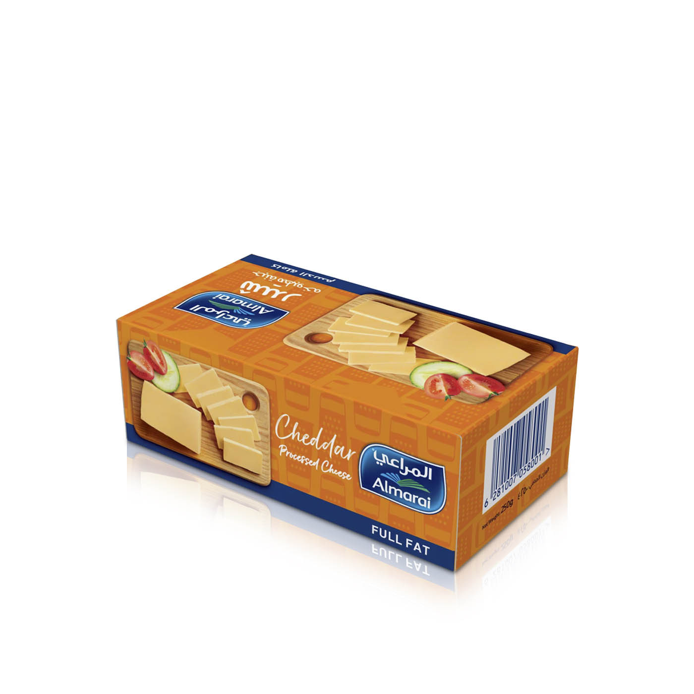 Almarai Cheddar Block Full Fat 250g - Spinneys United Arab Emirates