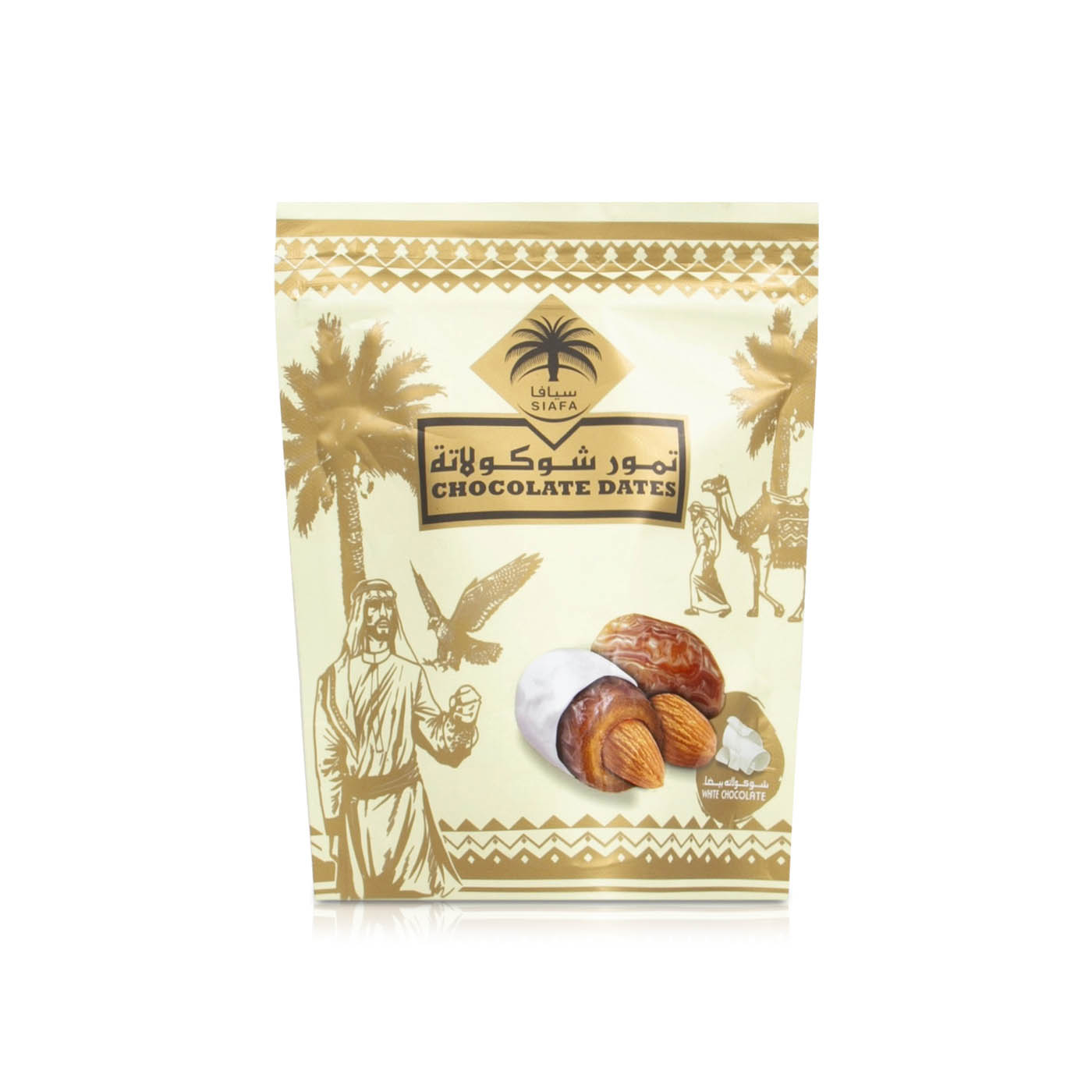 Siafa White Chocolate Dates 100g - Spinneys United Arab Emirates