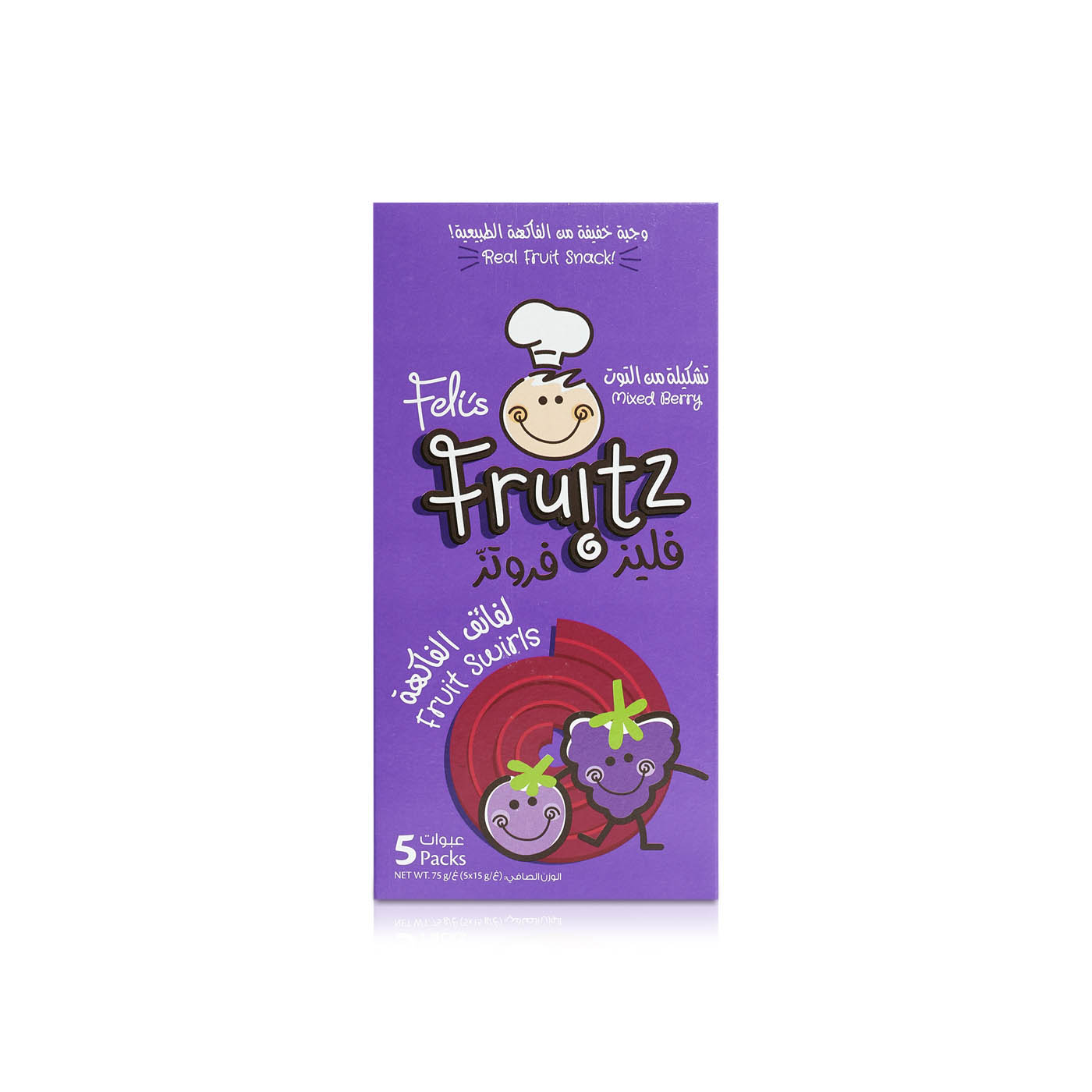 Felis Fruitz Mixed Berry Swirls x 5 75g - Spinneys UAE