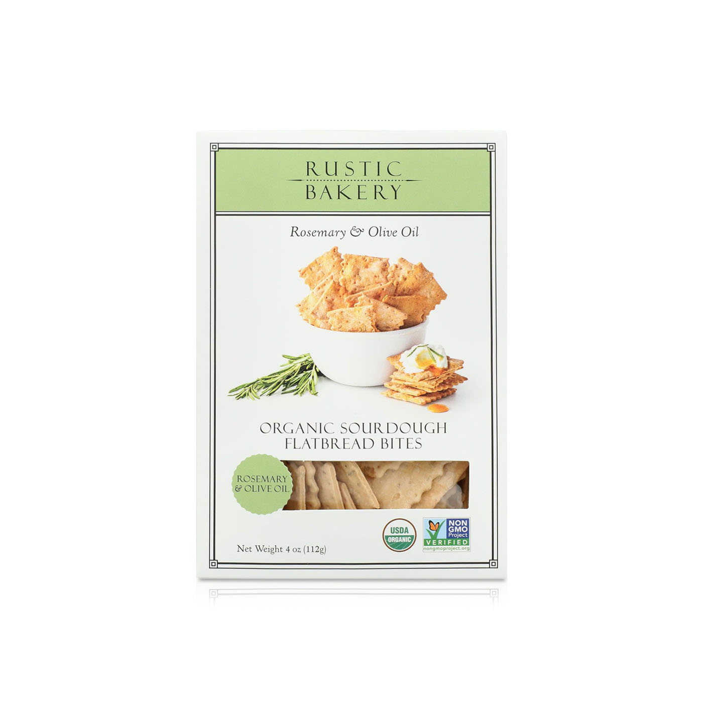 Rustic Bakery Rosemary and Olive Oil Flatbread 112g - Spinneys UAE