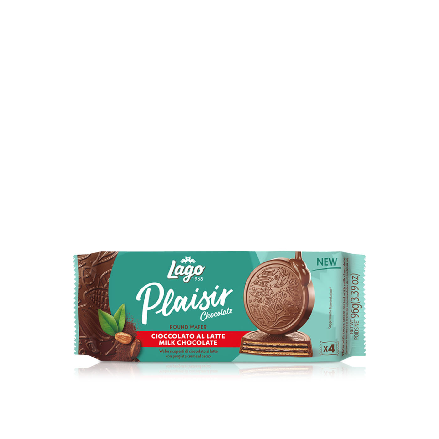 Lago Chocolate Round Wafers 96g - Spinneys United Arab Emirates