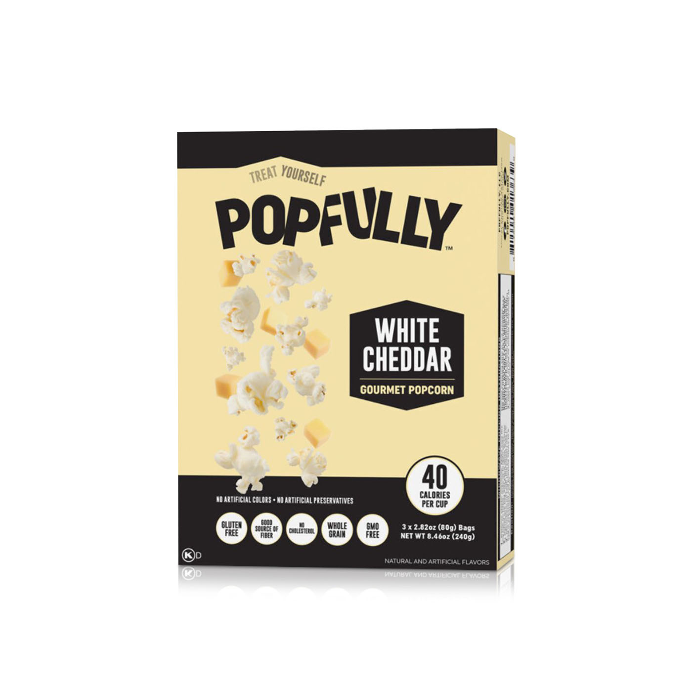Popfully White Cheddar Popcorn 240g - Spinneys United Arab Emirates