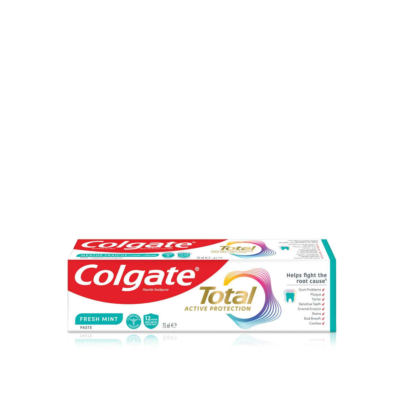 Colgate Total Fresh Mint Toothpaste 75ml - Spinneys UAE