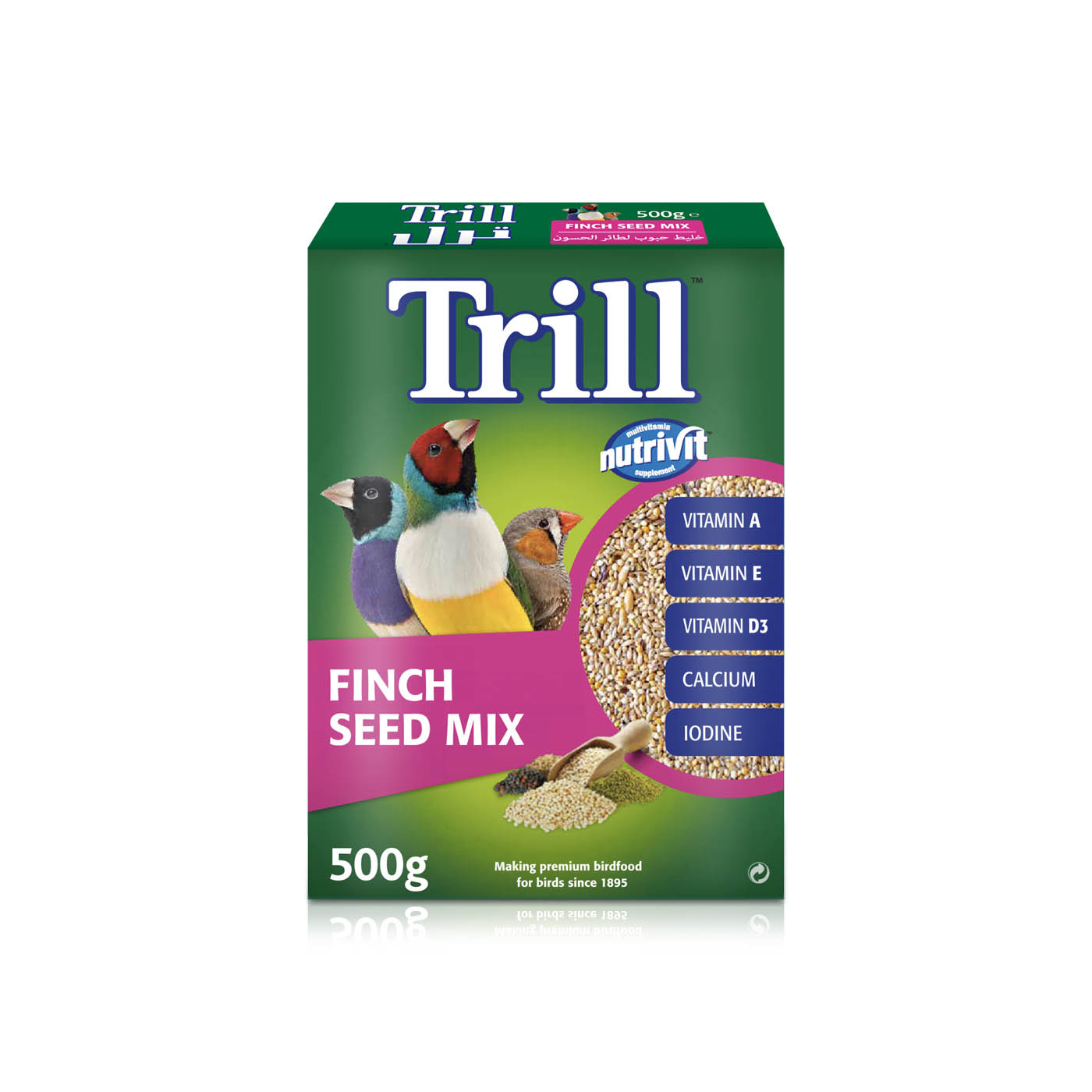 Trill Finches Seed Mix 500g - Spinneys UAE
