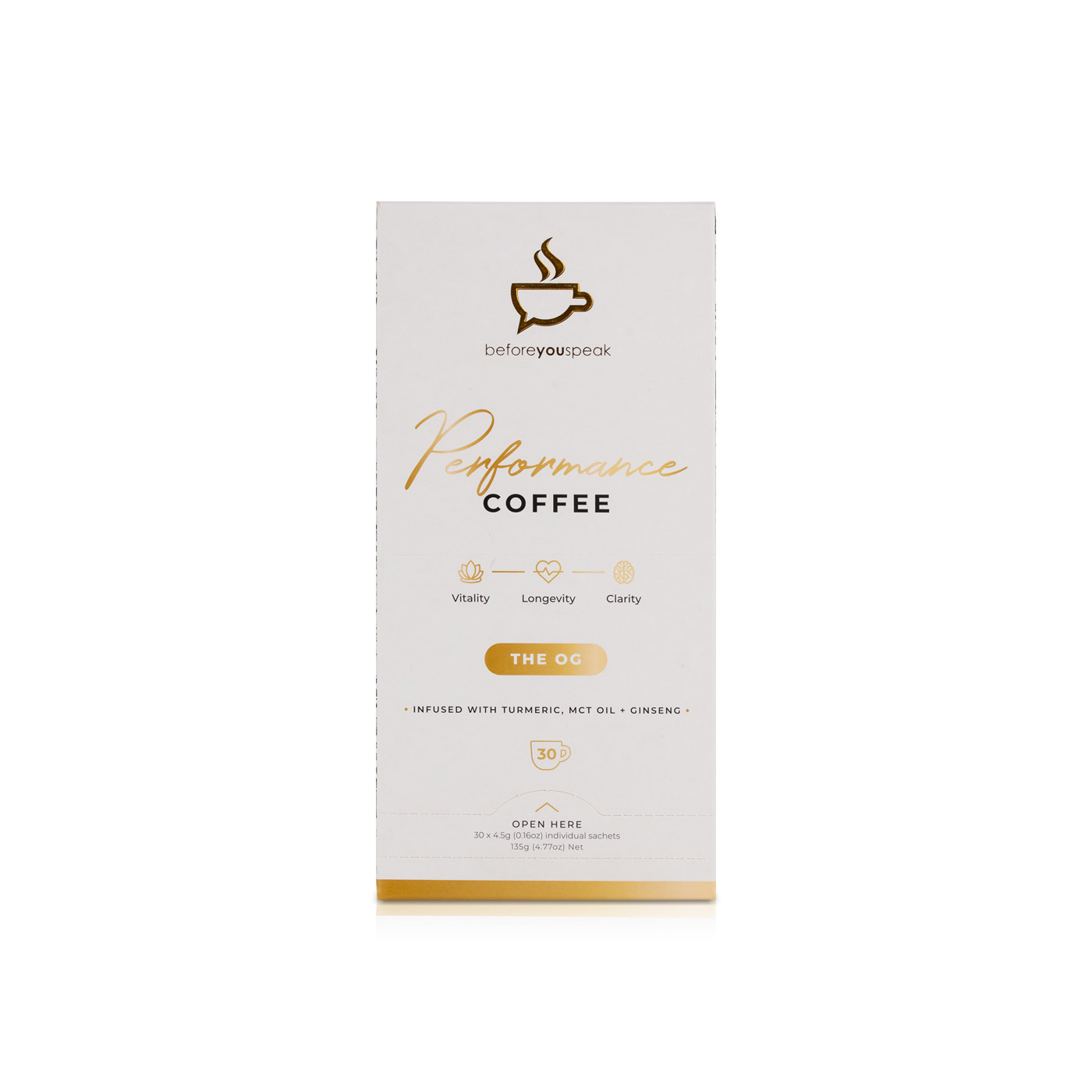 Beforeyouspeak Performance Coffee Original 135g - Spinneys United Arab ...