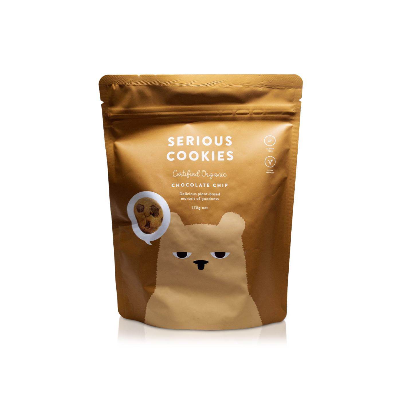Serious Cookies Organic Chocolate Chip 170g - Spinneys UAE