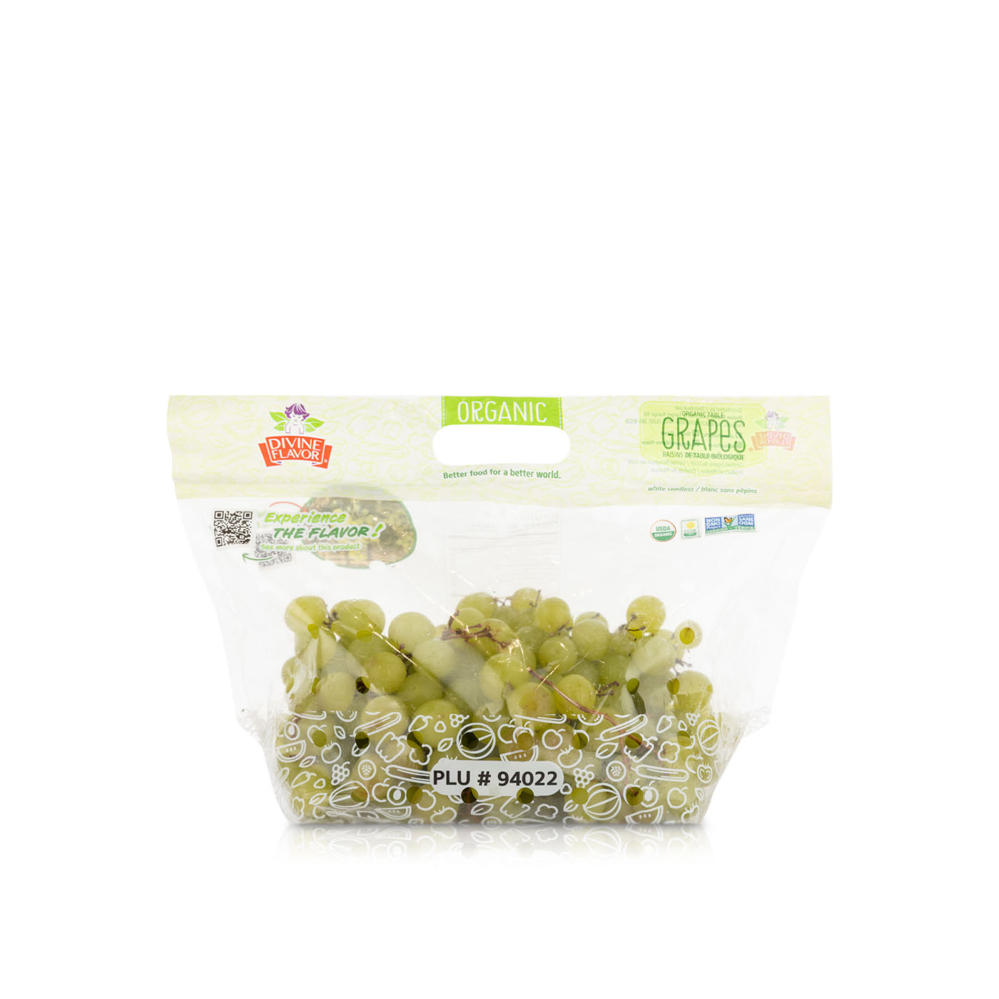 Organic White Seedless Grapes Mexico - Spinneys UAE
