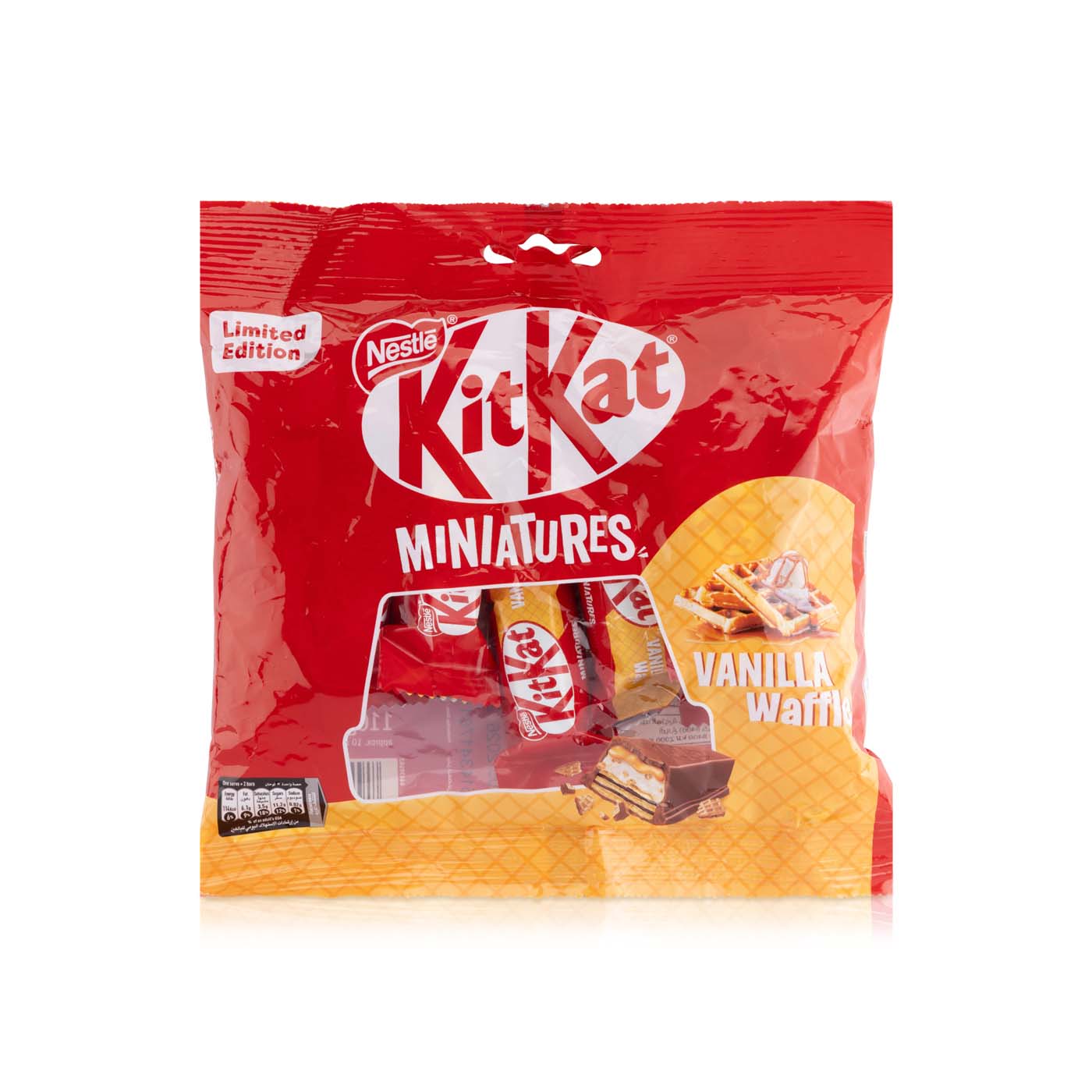 Kitkat Miniatures Vanilla Waffle 110g - Spinneys UAE