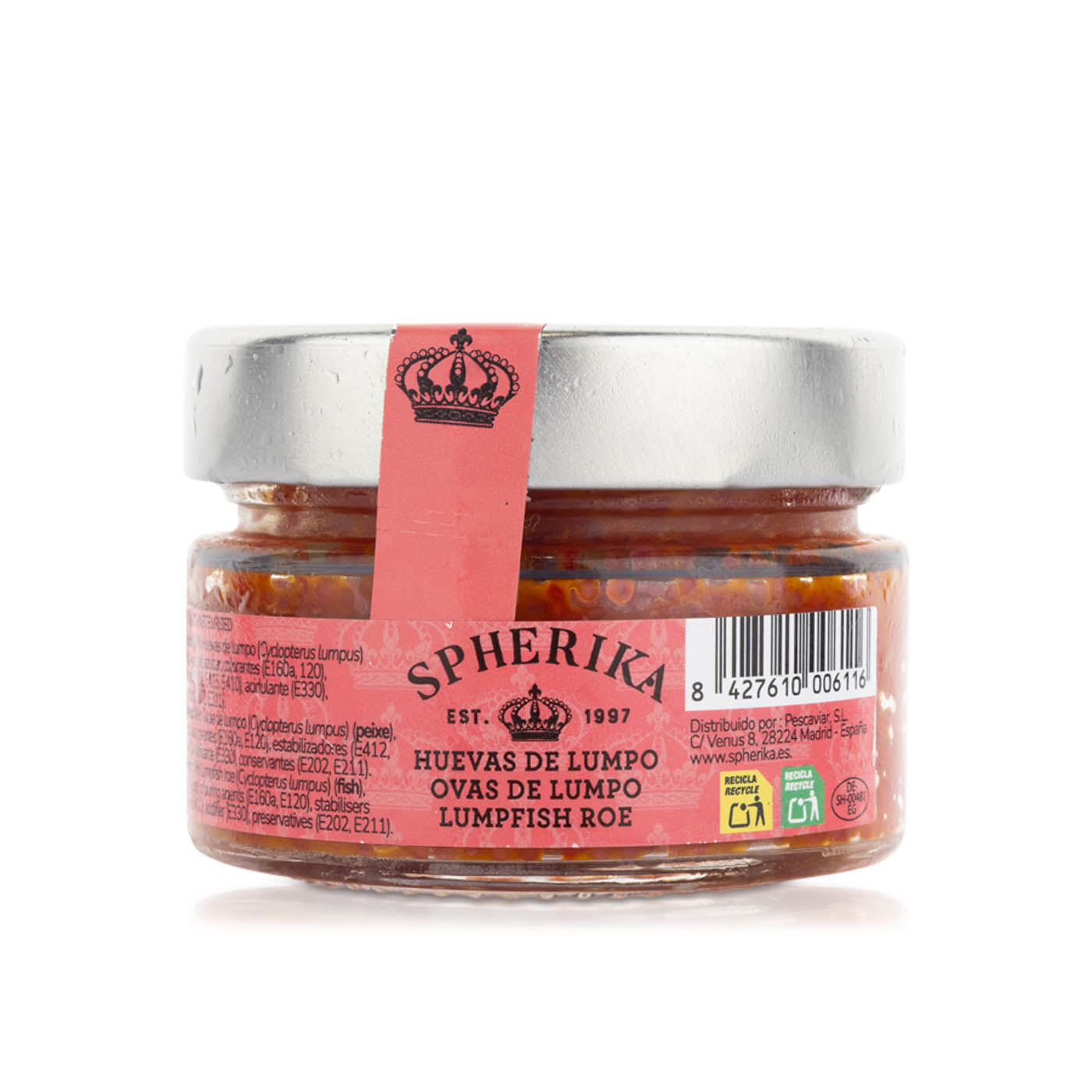 Spherika Lumpfish Roe Red 100g - Spinneys UAE