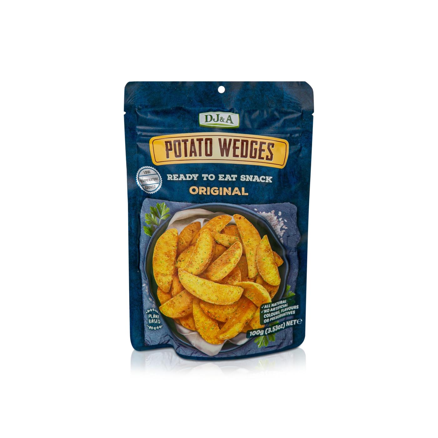 DJ&A Original Potato Wedges 100g - Spinneys UAE