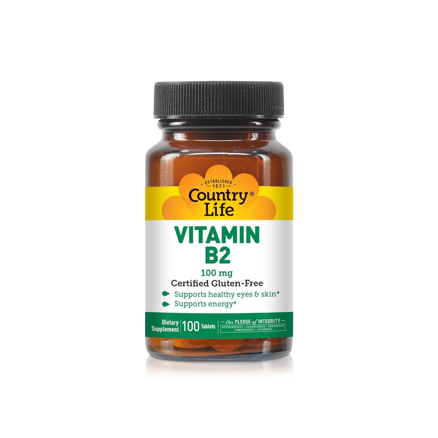 Country Life Vitamin B2 100mg Tablets x 100 - Spinneys United Arab Emirates