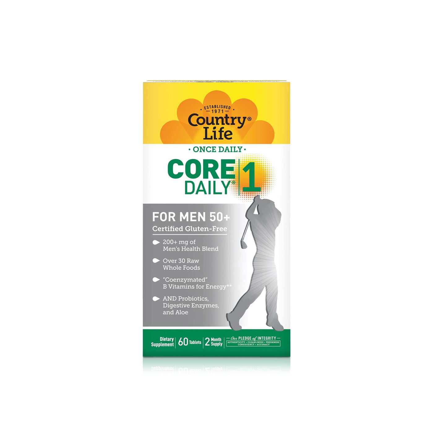Country Life Core Daily 1 Men 50+ Tablets x 60 - Spinneys UAE