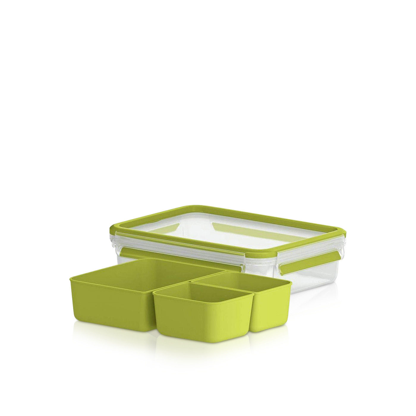 Tefal Masterseal Rectangular Food Keeper Green 1.2L - Spinneys UAE