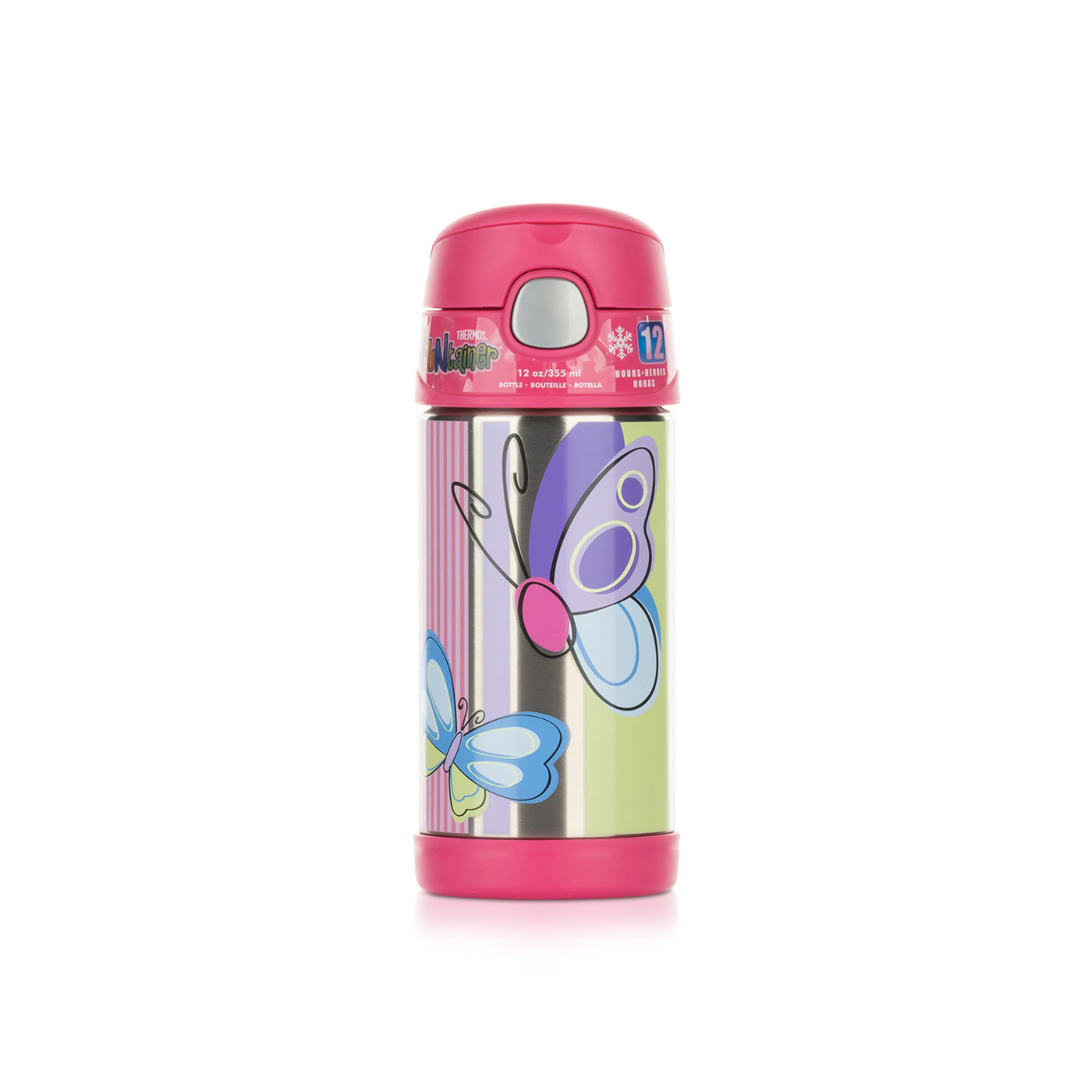 Thermos Funtainer Stainless Steel Butterfly Bottle 355ml - Spinneys ...