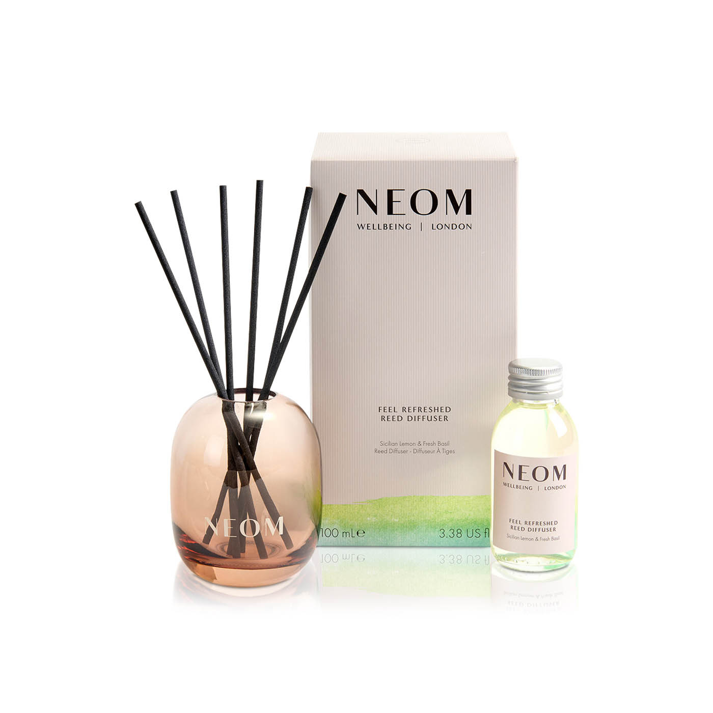 Neom Reed Diffuser Feel Refreshed 100ml - Spinneys UAE
