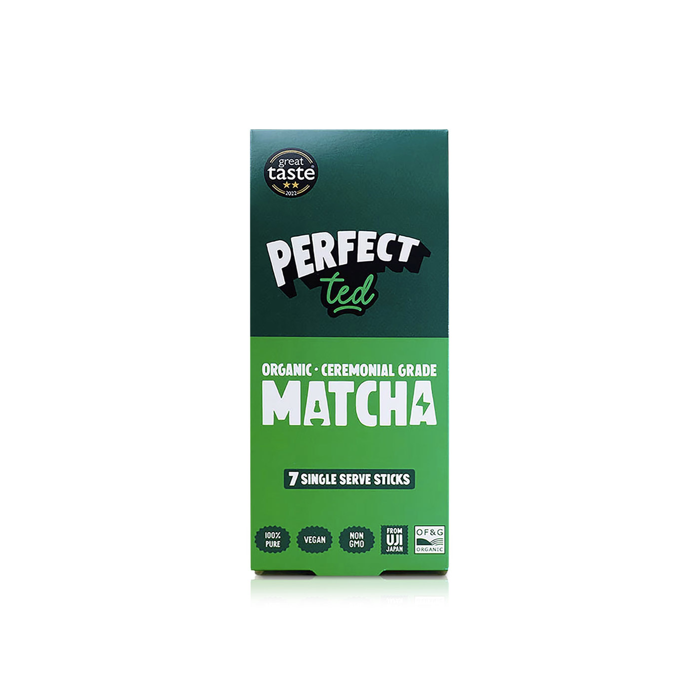 PerfectTed Matcha Powder Sachets x 7 10.5g - Spinneys UAE