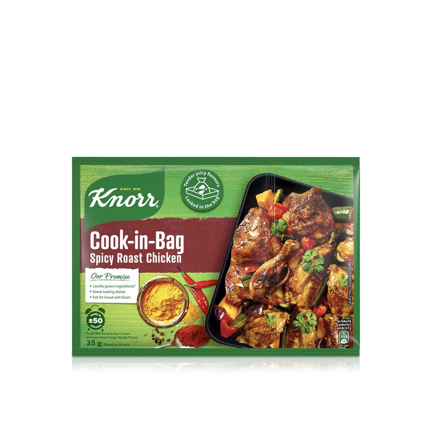 Knorr Cook-in-Bag Spicy Roast Chicken 35g - Spinneys UAE
